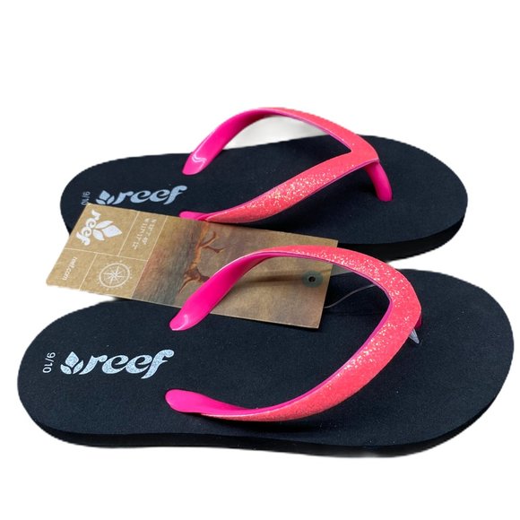 Reef | Shoes | Reef Girls Little Stargazer Neon Pink Sandals | Poshmark